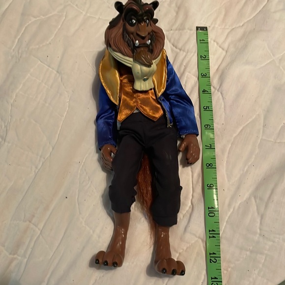 Disney | Toys | Disneys Beast Doll Frombeauty And The Beast 213 Inches ...